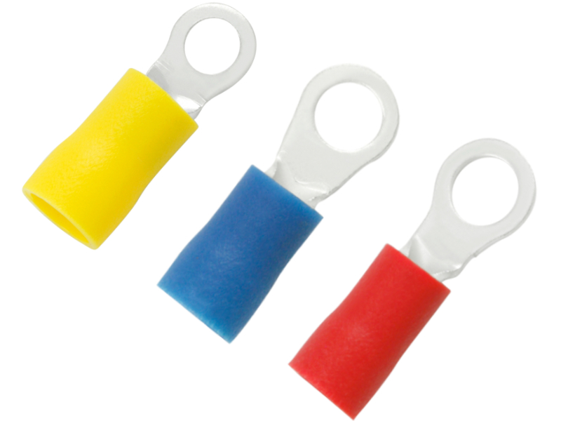 Ring Terminal Connector - PVC Vinyl Insulated