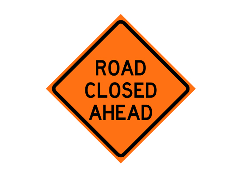 JBC® Road Work Roll-Up Signs