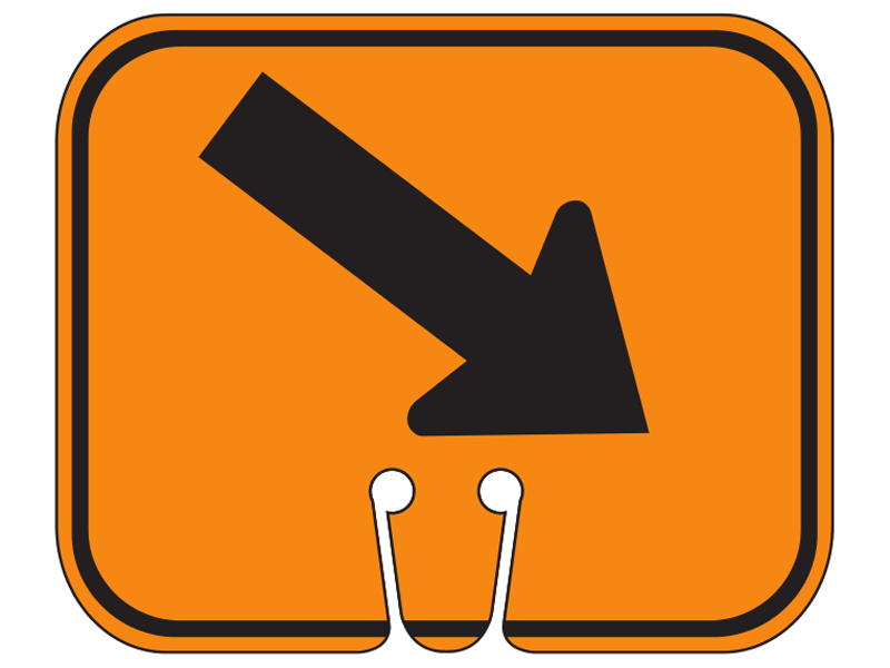 Traffic Cone Top Signs - JBC®