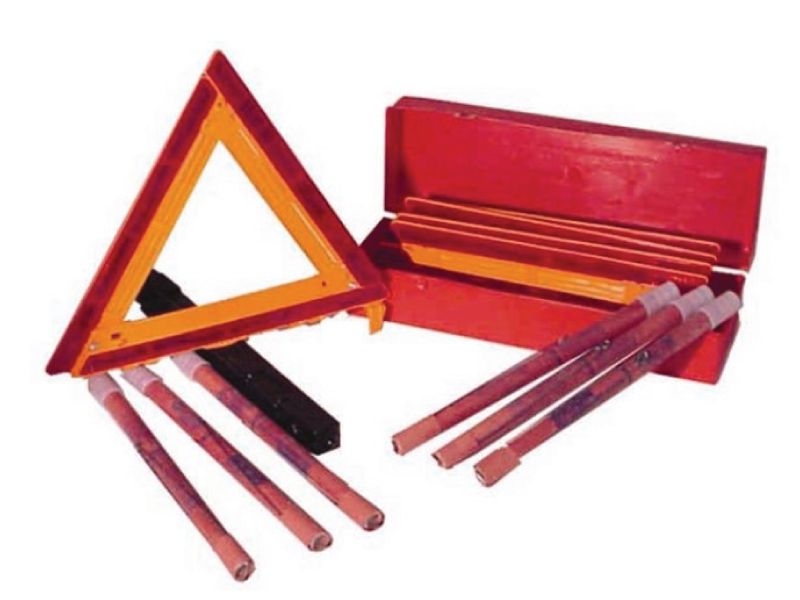 Emergency Road Safety Kit | Road Hazard Triangle Kit