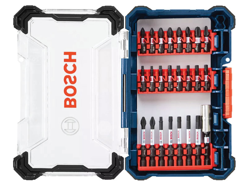 BOSCH® Impact Tough Screwdriving Custom Case System Set - 24 pc