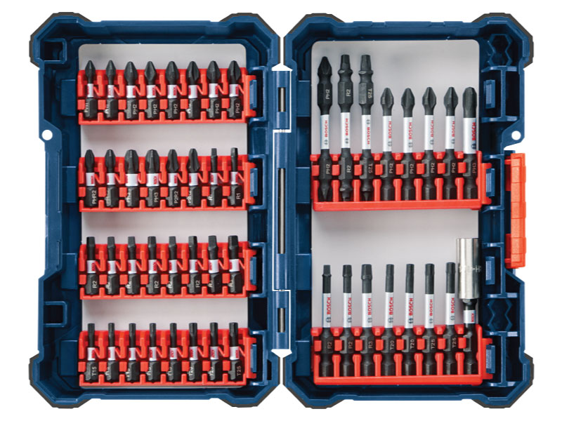 BOSCH® Impact Tough Screwdriving Custom Case System Set - 24 pc