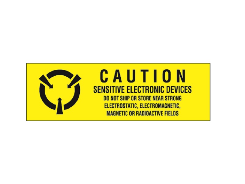 Sensitive Electronic Devices Labels