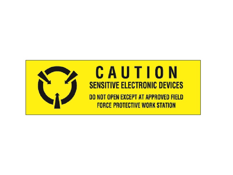 Sensitive Electronic Devices Labels