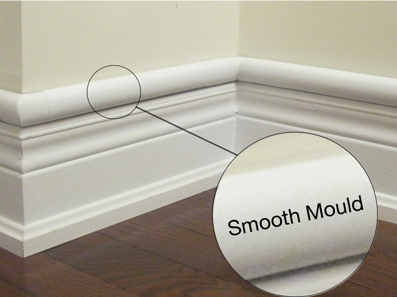 Kable Kontrol® Smooth Mould Designer Cable Raceway | Wire Hider