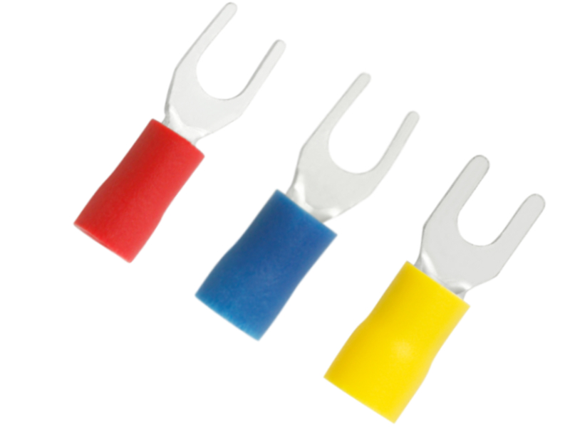 Spade Connector - Electrical Wire Terminal - Male - PVC Vinyl Insulated