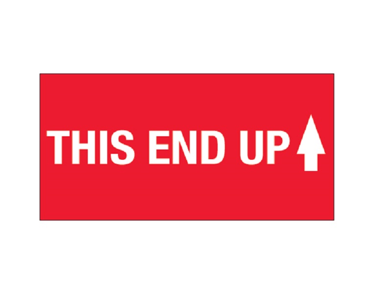 This End Up High Gloss Labels