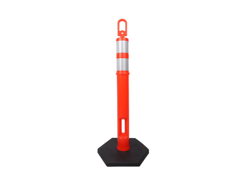 Traffic Kontrol® Orange Traffic Delineator Posts Kit