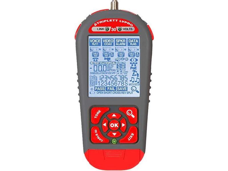 Triplett® Cable & Network Low Voltage Pro Tester Kit - LVPRO30SR