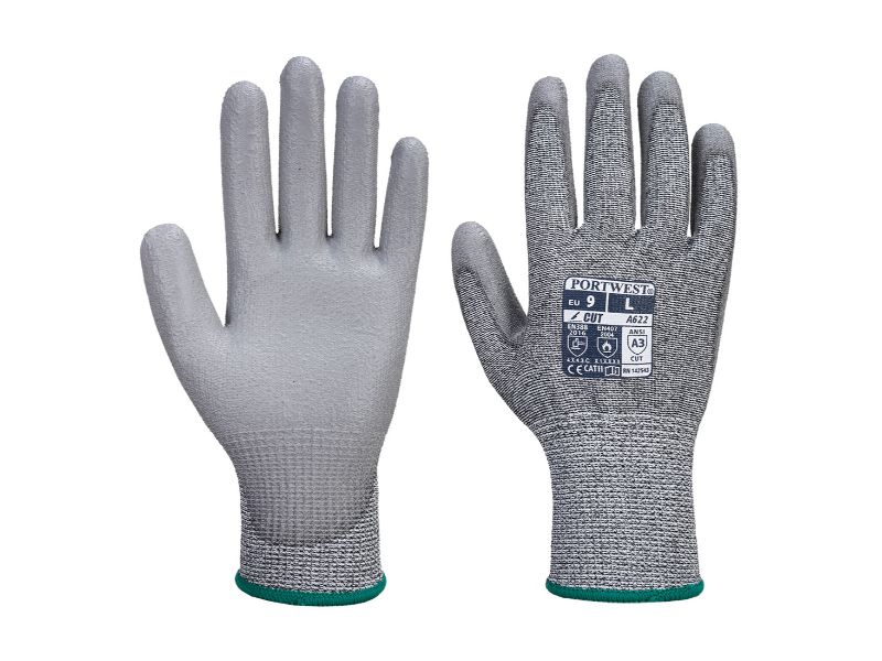 Portwest® VA622 Polyurethane Palm MR Cut Gloves - Vending Packaging