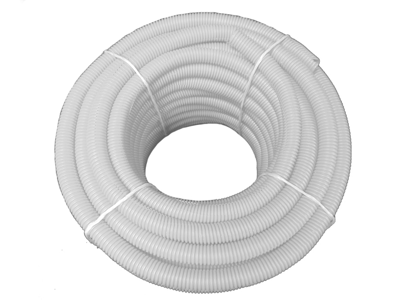 White Wire Loom Tubing - Split